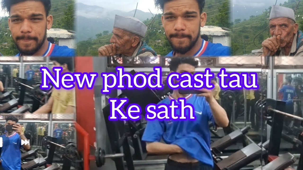 Phod -cast ayush ke Dada ke sath and dadi(gym ke andr bhi bna hee diya tb vlog)@NIKHILKaintura ...