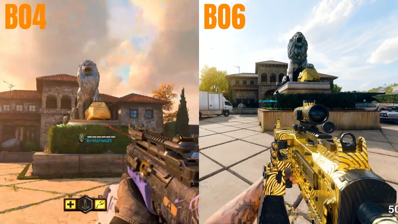 COMPARATIF DE LA MAP HACIENDA ENTRE BO4 ET BO6 - YouTube