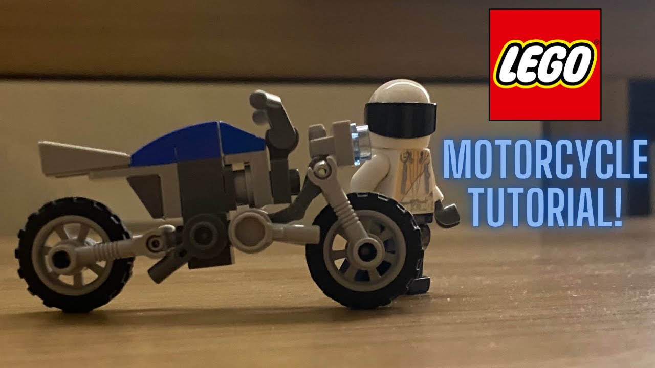 Lego Motorcycle MOC tutorial! - YouTube