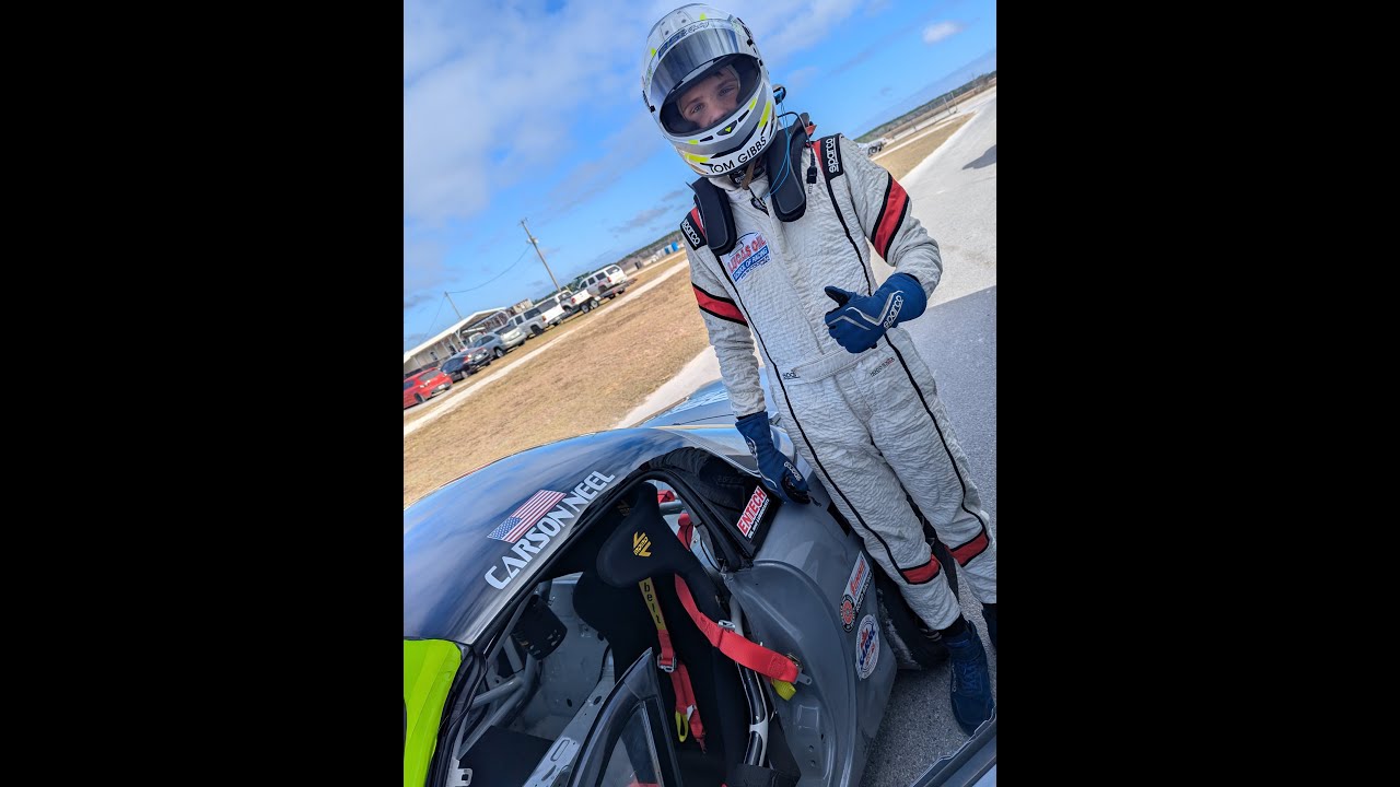 13 Year Old Carson Neel Testing In His BSI Racing Junior Development ...