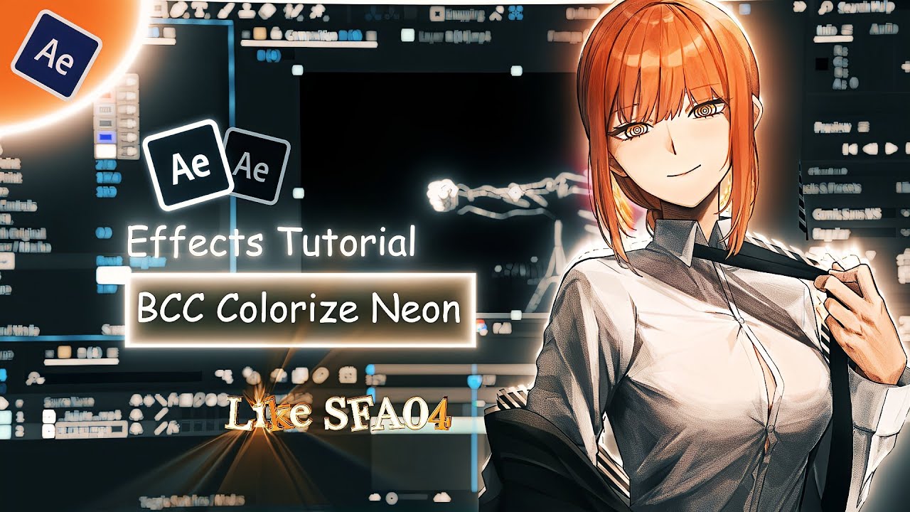BCC Colorize Neon in After Effects | AMV Tutorial - YouTube