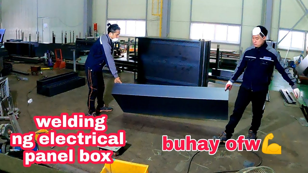 WELDING OF ELECTRICAL PANEL BOX,Eigyers tv - YouTube