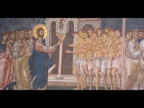 Γέροντας Εφραίμ Δικαίος της Σκήτης Αγίου Ανδρέα, Κυριακή των Λεπρών ...
