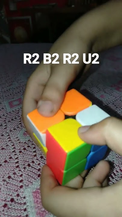 How to make checkboard pattern on 2x2x2 cube #cubes #trending #like #subscribe #trendingshorts ...