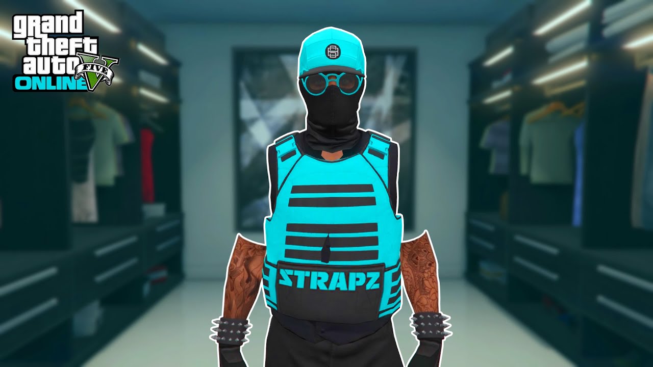 NOUVELLE TENUE MODDER TURQUOISE SANS CODAGE SUR GTA 5 ONLINE ! - YouTube
