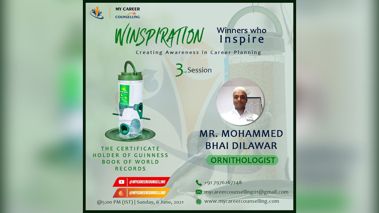WINSPIRATION | Winners Who Inspire | Session 3 with Mr. Mohammed Bhai ...