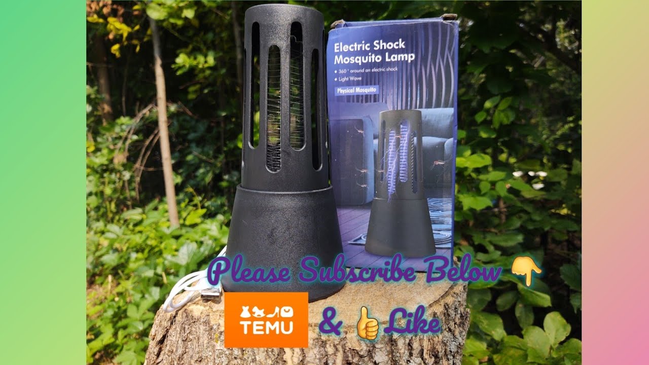 Electric mosquito shock lamp found on Temu Exclusive deals on Temu in ...
