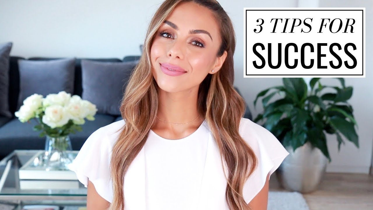 3 SUCCESS TIPS | STAYING PRODUCTIVE, HAPPY & FOCUSED | Annie Jaffrey ...