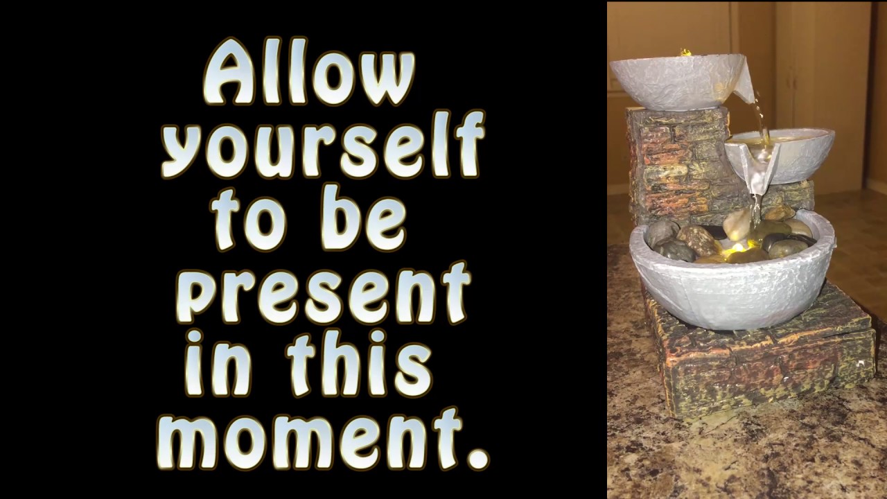 Allow Yourself to be Present in This Moment - YouTube