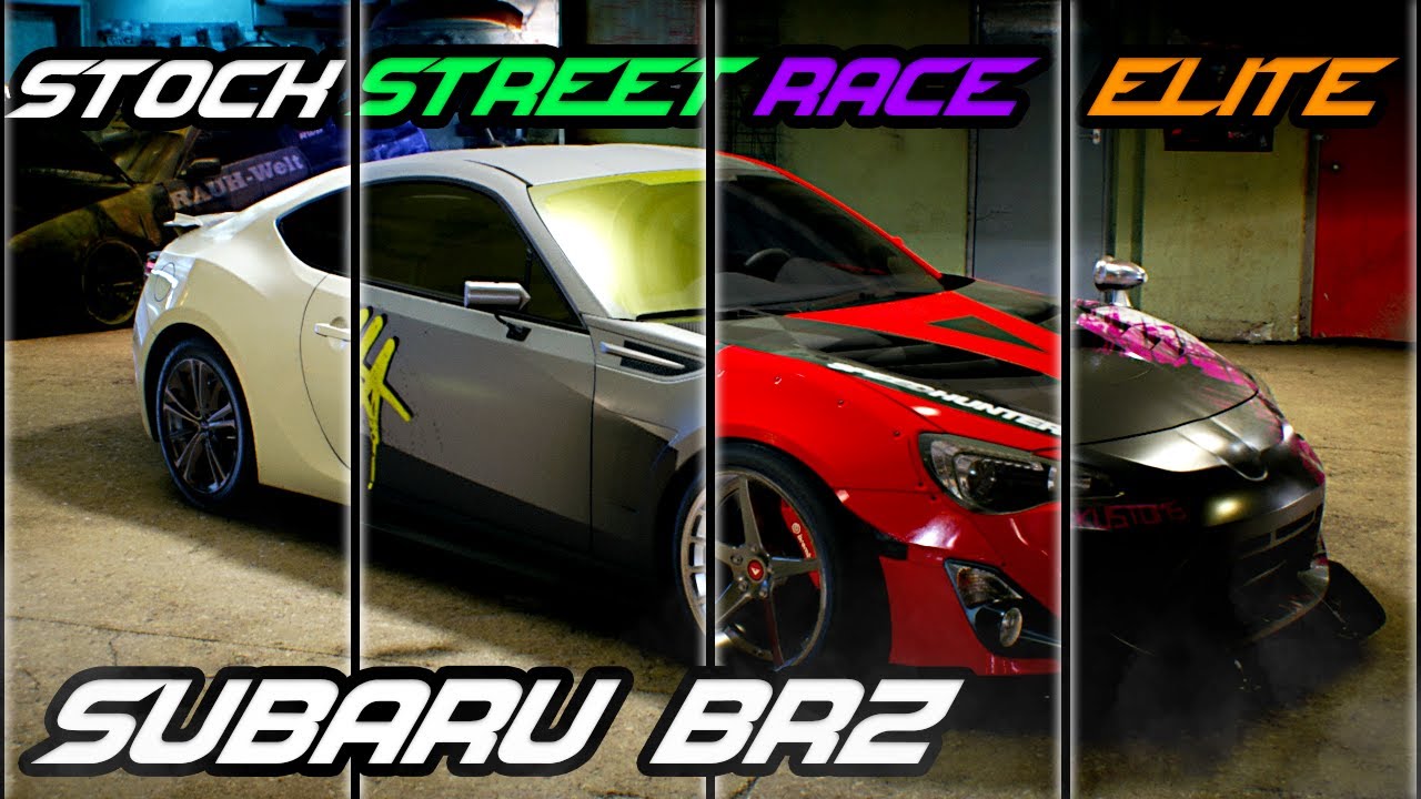 🔊NFS: 2015 - Subaru BRZ Premium | ALL STAGES Engine Sound - YouTube