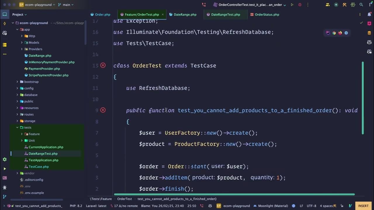 Avoiding invalid state with guard clauses - YouTube