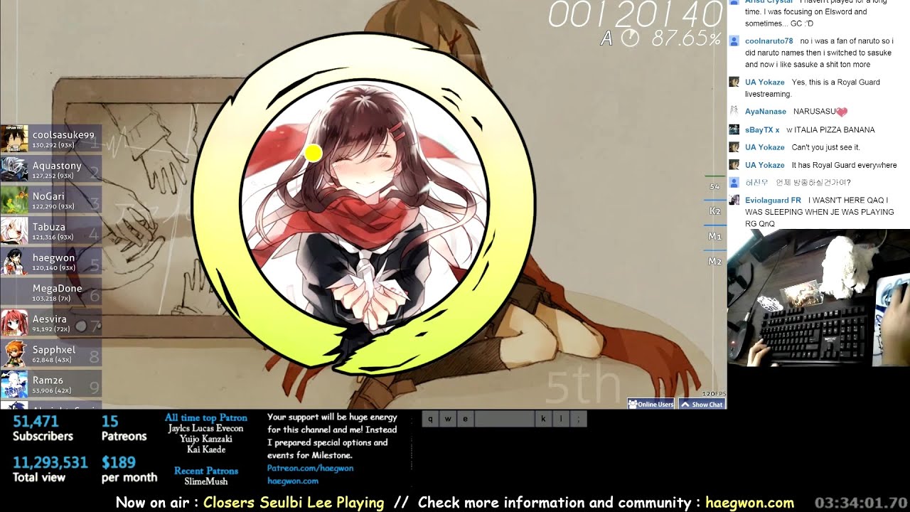 Osu! Standard with fans - YouTube