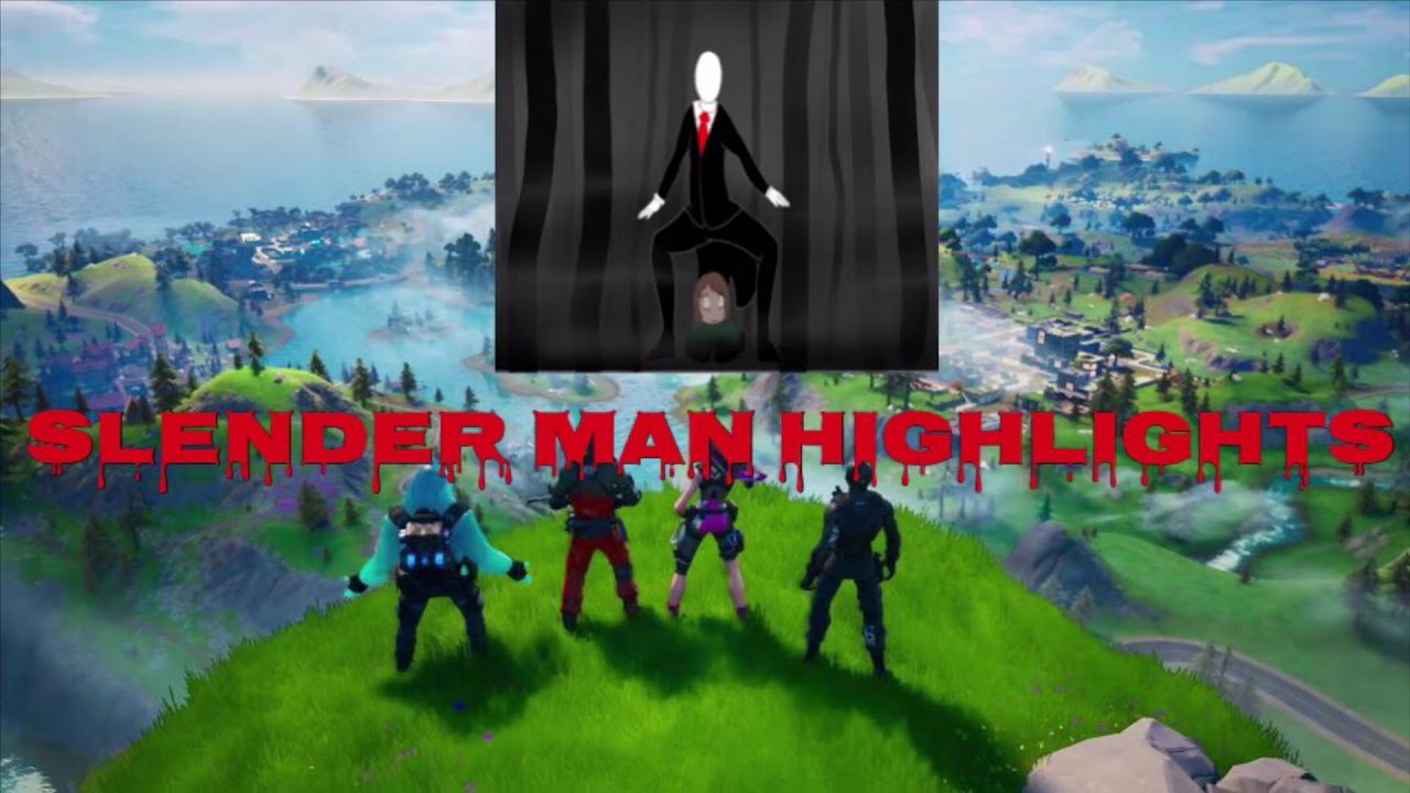 Fortnite Slenderman Gameplay - YouTube