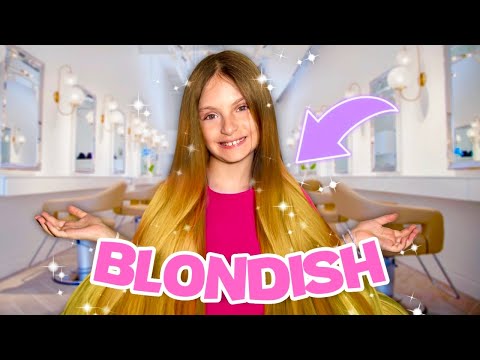 Ludovica VA dal PARRUCCHIERE e si FA BIONDA di NASCOSTO 😱