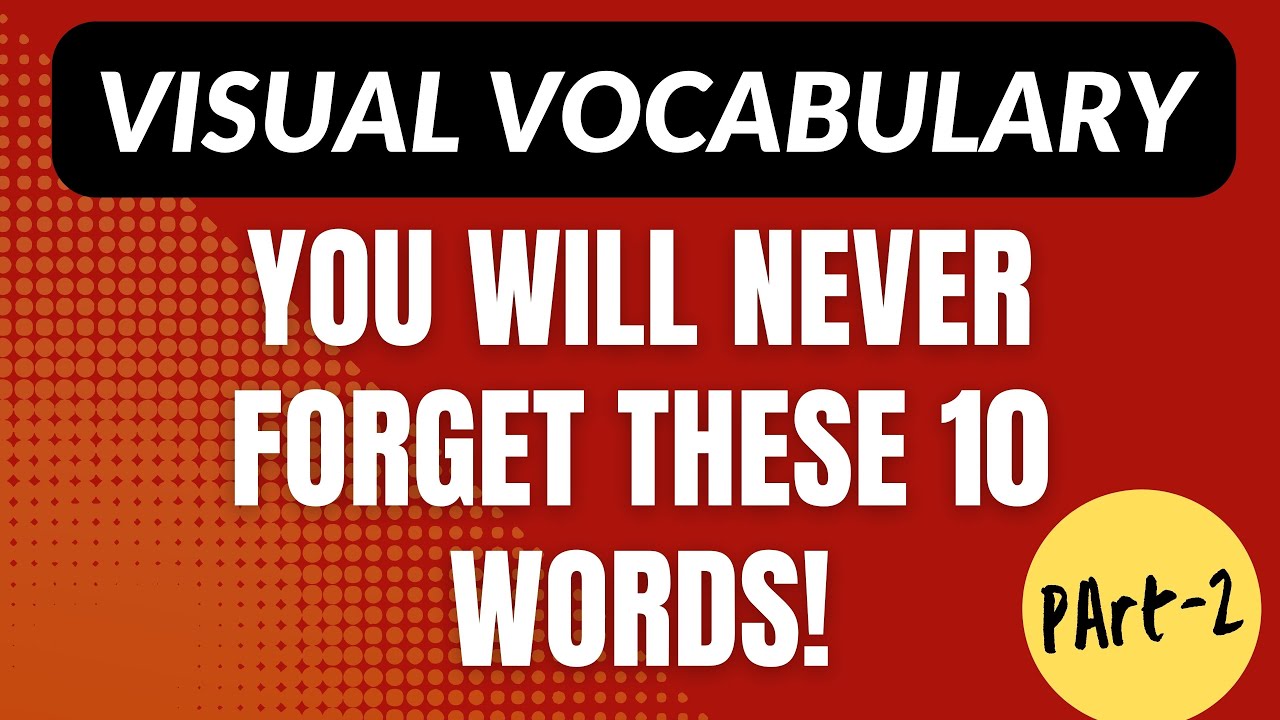 Visual vocabulary English - YouTube