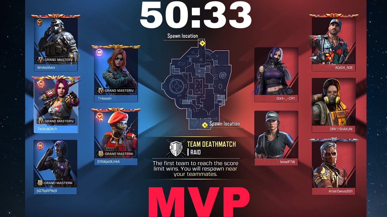 Team Death match MP Rank gameplay | 4K UTRA HD | CODM | - YouTube