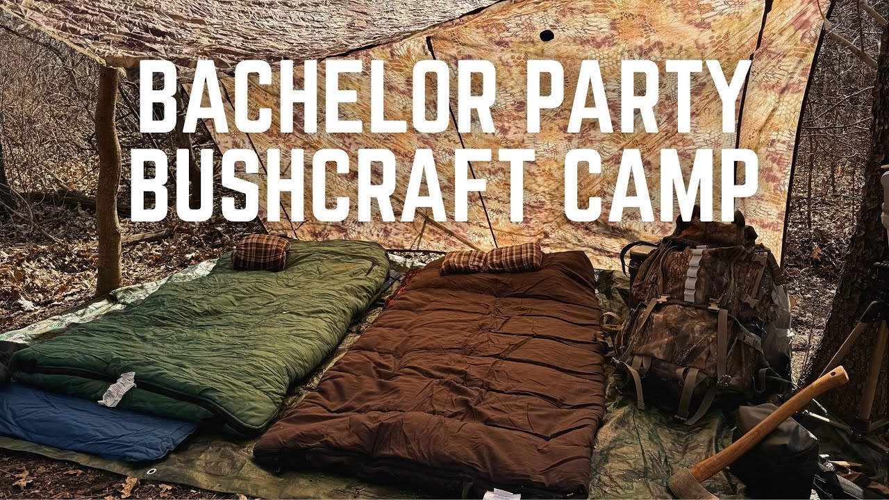 Backwoods Bachelor Party | Bushcraft Camping with the Boys - YouTube