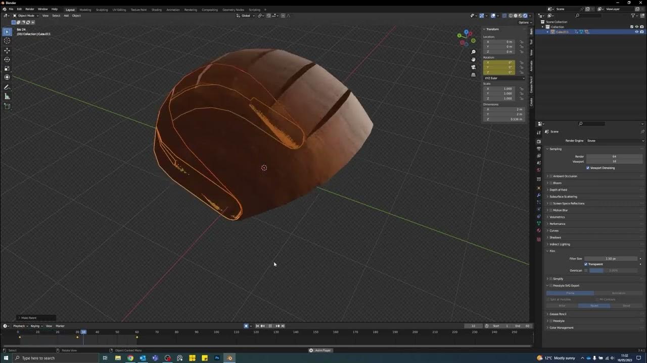 Blender duplicate animation - YouTube