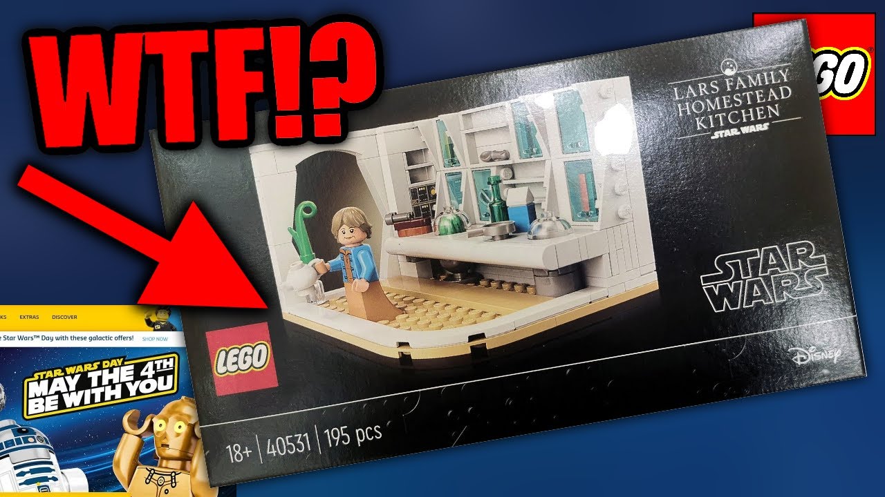 LEGO Star Wars Lars Homestead 2022 Summer REVEAL! | Brick Finds & Flips