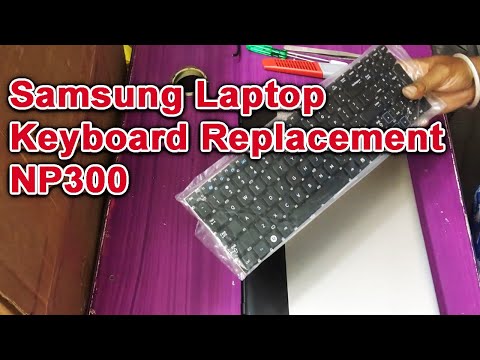Samsung Laptop Keyboard Replacement 300E