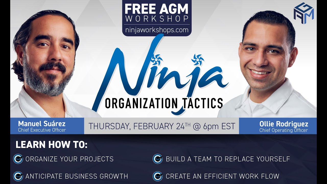 Ninja Organization Tactics To Grow Your Company - YouTube
