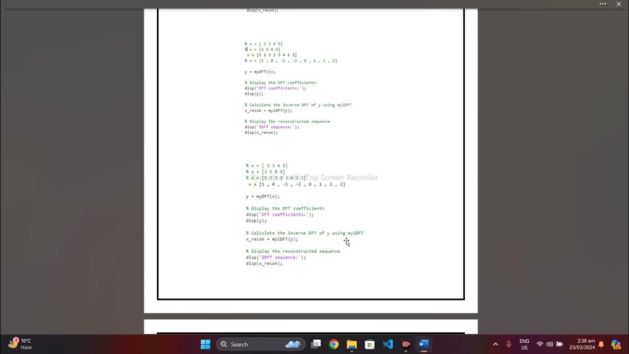 Digital signal processing | DSP lab 05|signal plotting using matlab ...