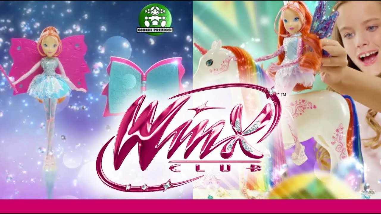 Giochi Preziosi | Winx Bloom Tynix & Elas (bambola e unicorno) e Tynix ...