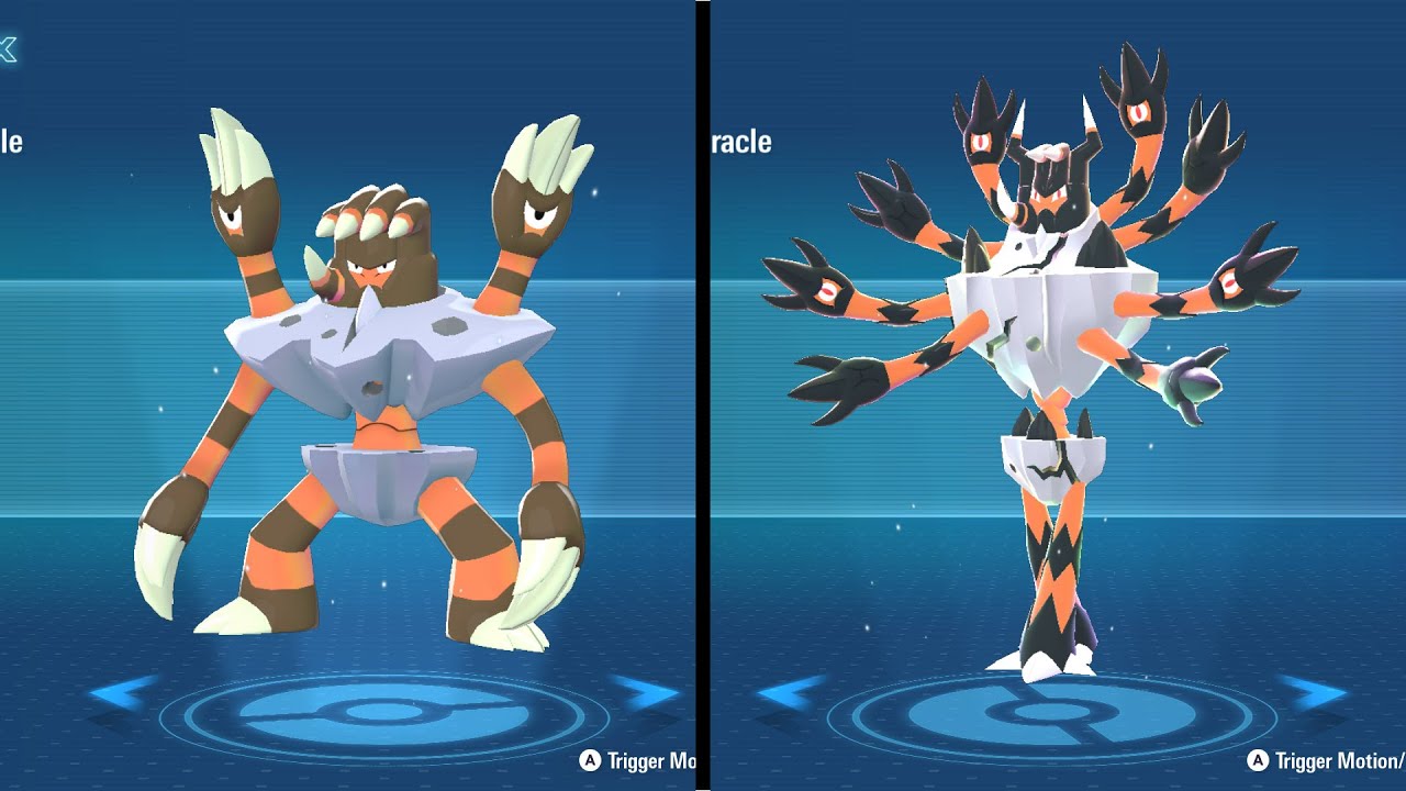 Barbaracle Mega Evolution - Pokemon Legends Z A - YouTube