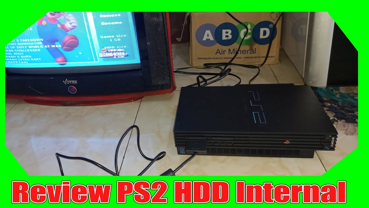 Unboxing & Review PlayStation 2 Hardisk Internal 80GB - YouTube
