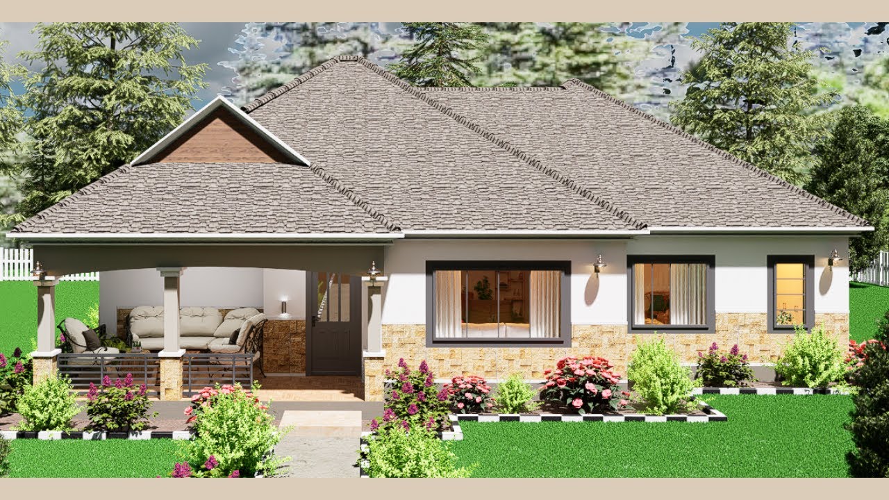 Captivating warm house design(Exterior, interior and floorplan) - YouTube