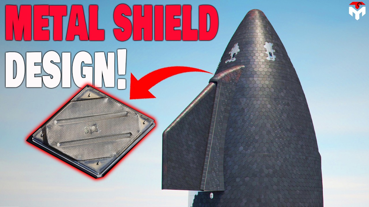 SpaceX's Genius Solution On Starship METAL Heat Shield Just Humiliates ...