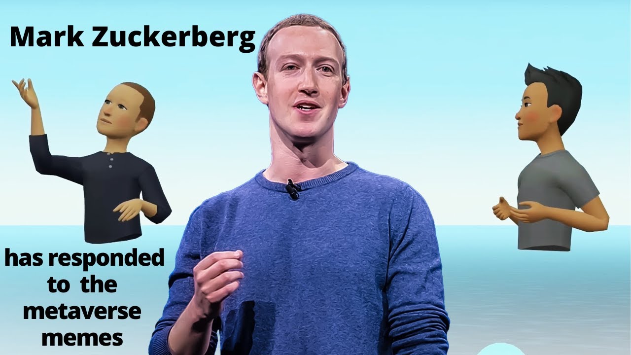 Mark Zuckerberg has responded to the metaverse memes - YouTube