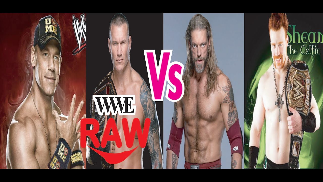 FULL MATCH-WWE Raw Challenge: John Cena & Randy Orton Vs Edge & Sheamus ...