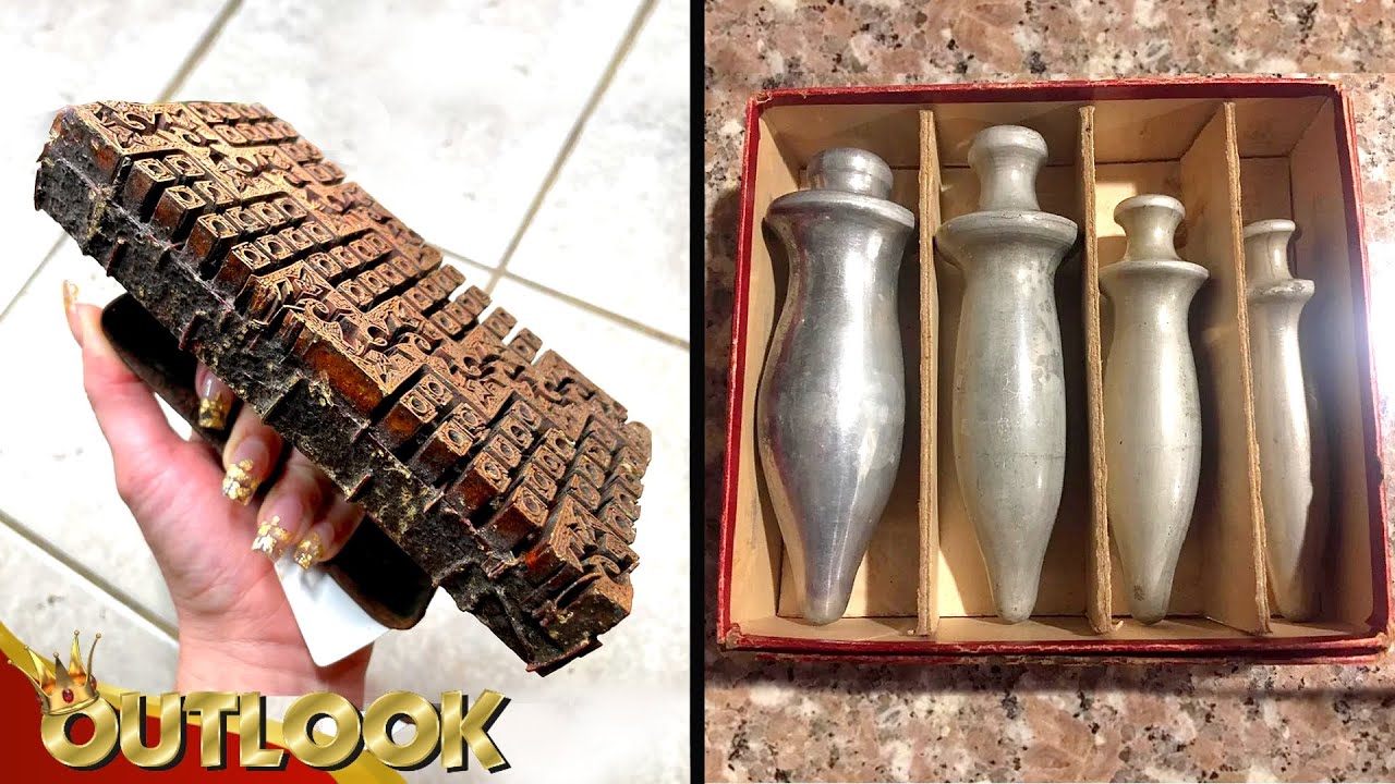 What Are These MYSTERIOUS Heavy Copper Sticks Found In A Thrift Store ...