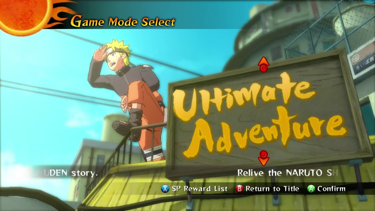 Naruto Ninja Storm 2 Game Menu Theme - YouTube