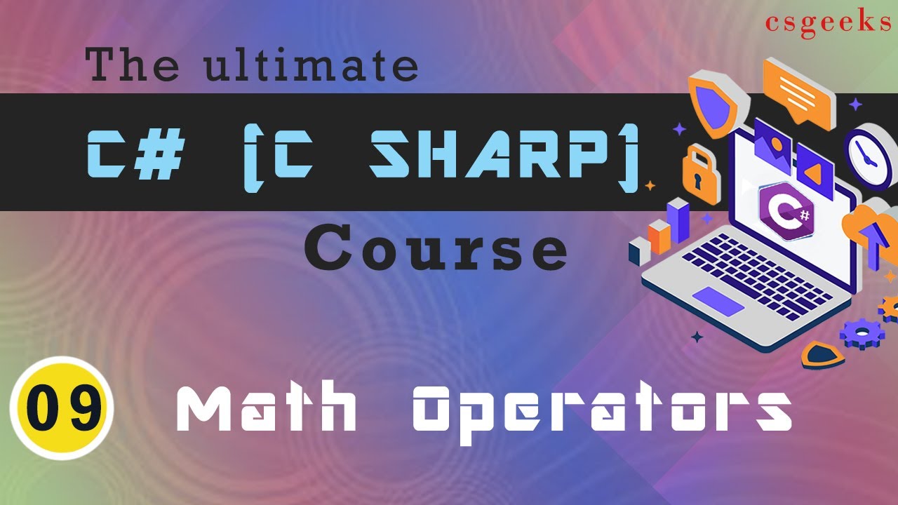 Visual Studio C# Tutorial-9-Mathematical Operators - YouTube