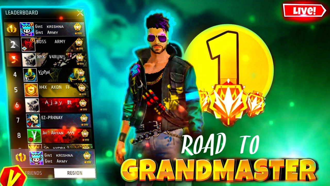 Region Top 1 push in cs rank 😍 | cs rank push live | GAMING WITH IDEA 💡 ...