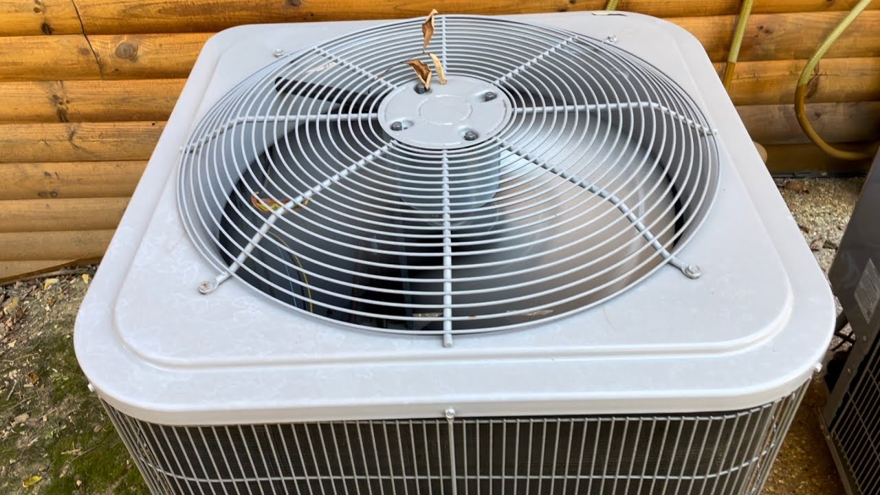 2018 3.5 ton carrier comfort air conditioner running - YouTube