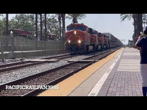 Railfanning in Fullerton Featuring a Reverse Horn Salute from Metrolink 659 & More! 4/20/24 ...