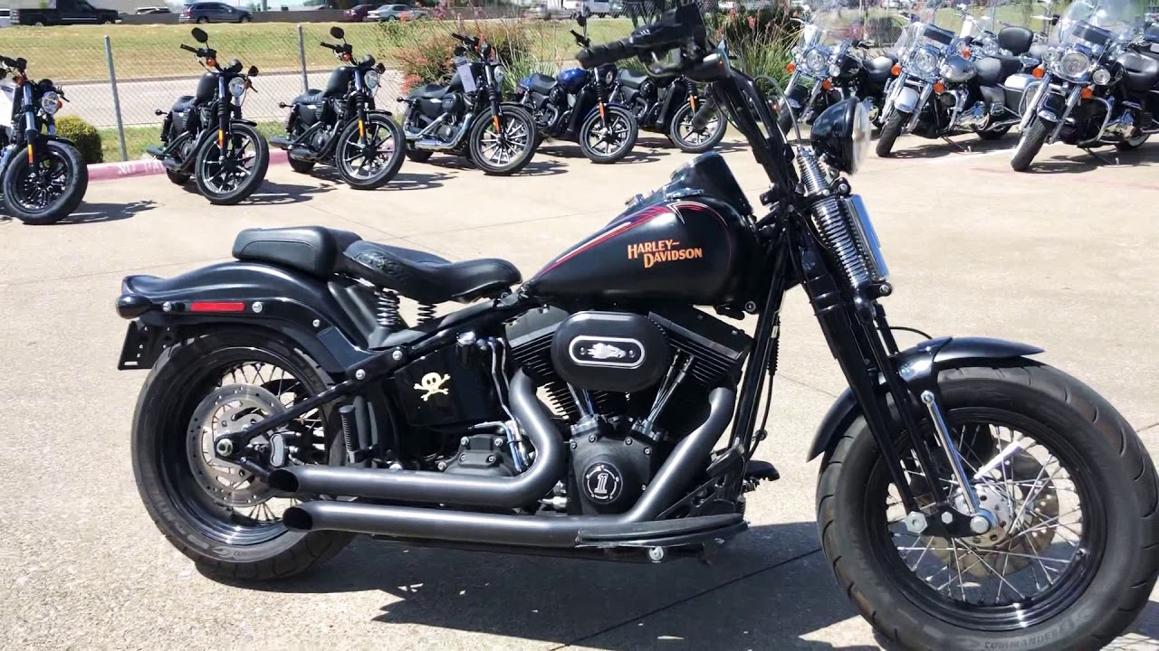 2009 HARLEY-DAVIDSON® Softail® Cross Bones™ FLSTSB - YouTube