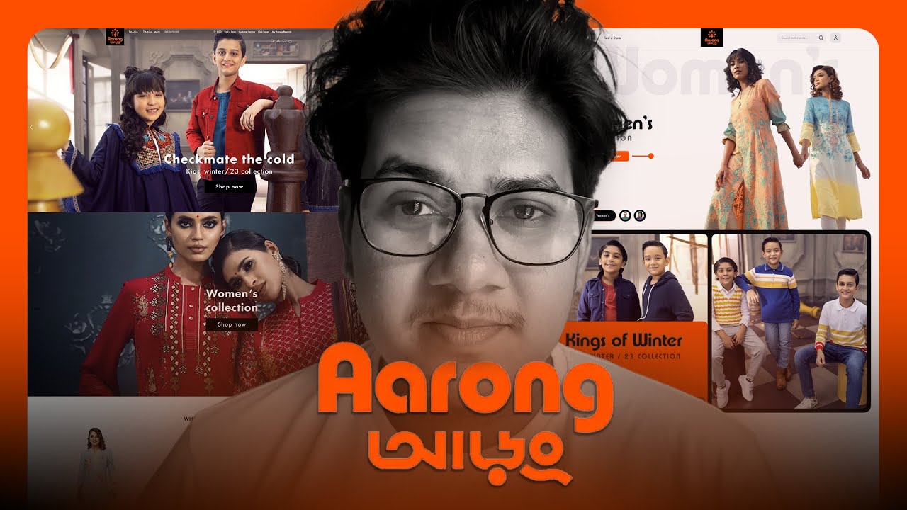 I Redesigned the Aarong Website, Why and How? - YouTube