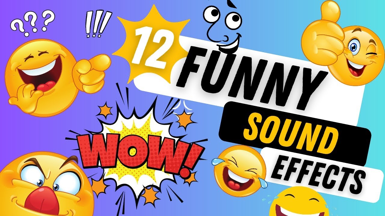 12 funny Sound effects #funnysoundeffects - YouTube