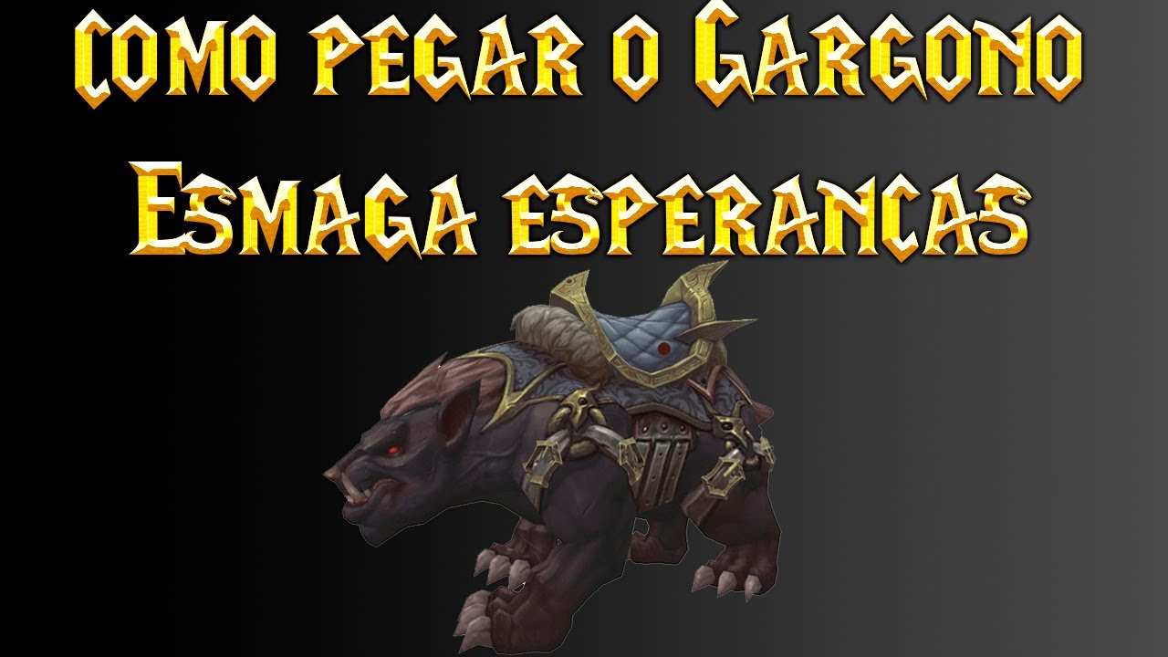 COMO PEGAR O GARGONO ESMAGA ESPERANÇA (Hopecrusher Gargon) - YouTube