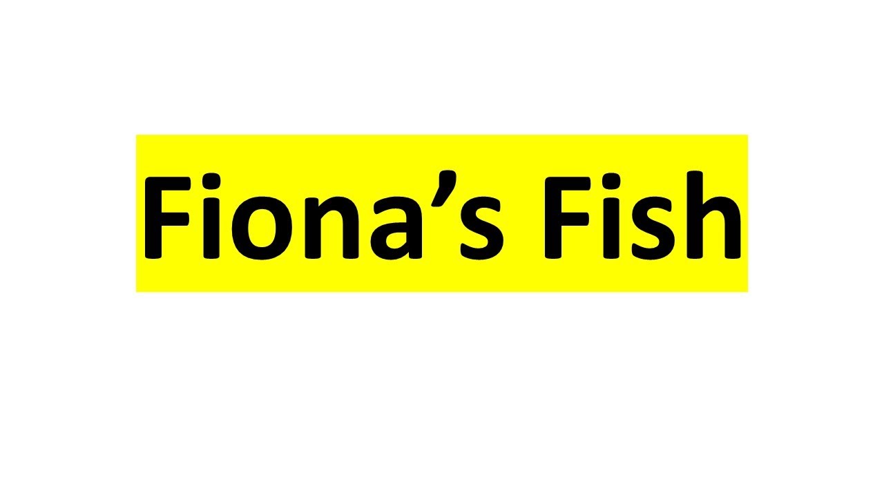 Fiona's Fish: Reading Practice for Kids | Focus on the "F" Sound - YouTube