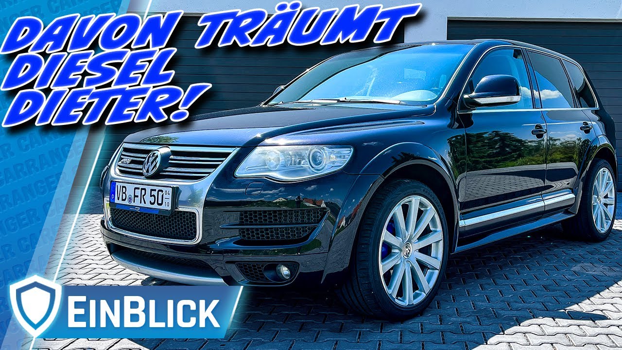 Hat VW völlig ÜBERTRIEBEN? VW Touareg R50 TDI (2008) - V10 Biturbo ...