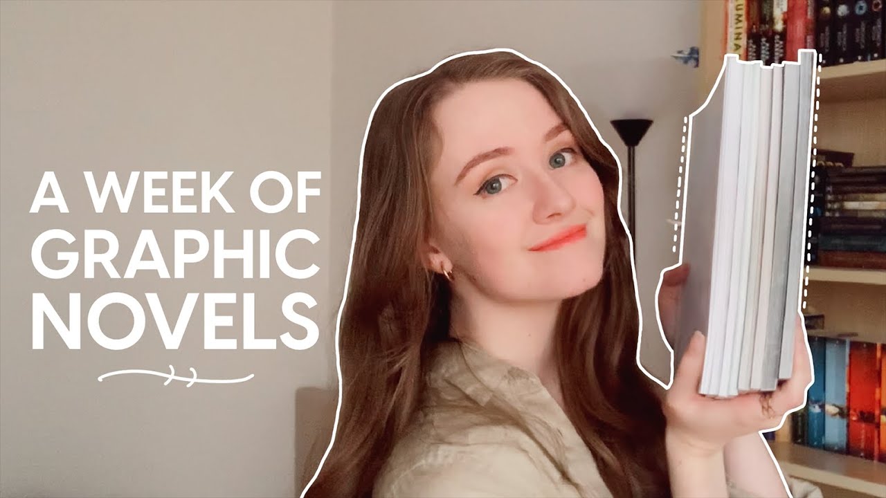 reading a different graphic novel every day for a week | reading vlog ...
