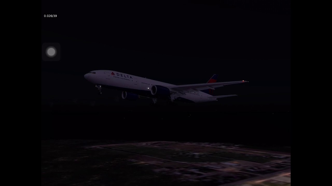 night Landing 777 Cockpit View - YouTube