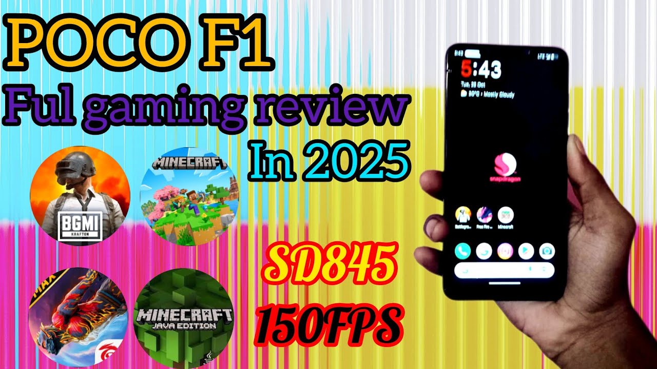 Poco F1 review in 2025 || poco F1 gaming test in 2025 #pocof1 - YouTube