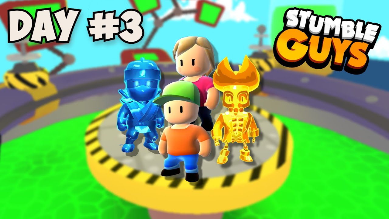 LAST TO LEAVE PLATFORM WINS! | Stumble Guys - YouTube