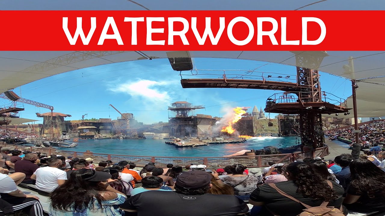 Waterworld Show - Universal Studios Hollywood - VR180 - YouTube
